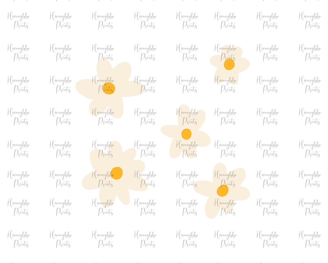 Daisy Instant Digital Download PNG Files Included - Etsy