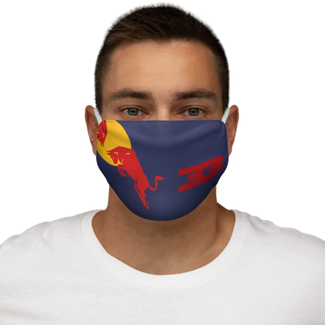 Max Verstappen 33 Red Bull face masks Formula 1 motorsport | Etsy