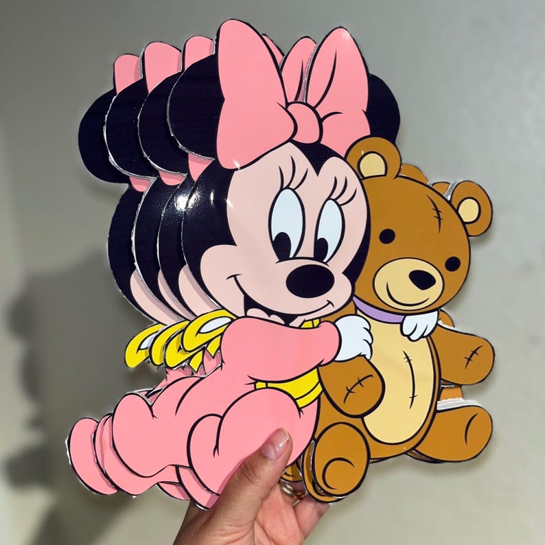 Dozen Custom Labubu Theme Character Cutouts for Centerpieces / Party ...