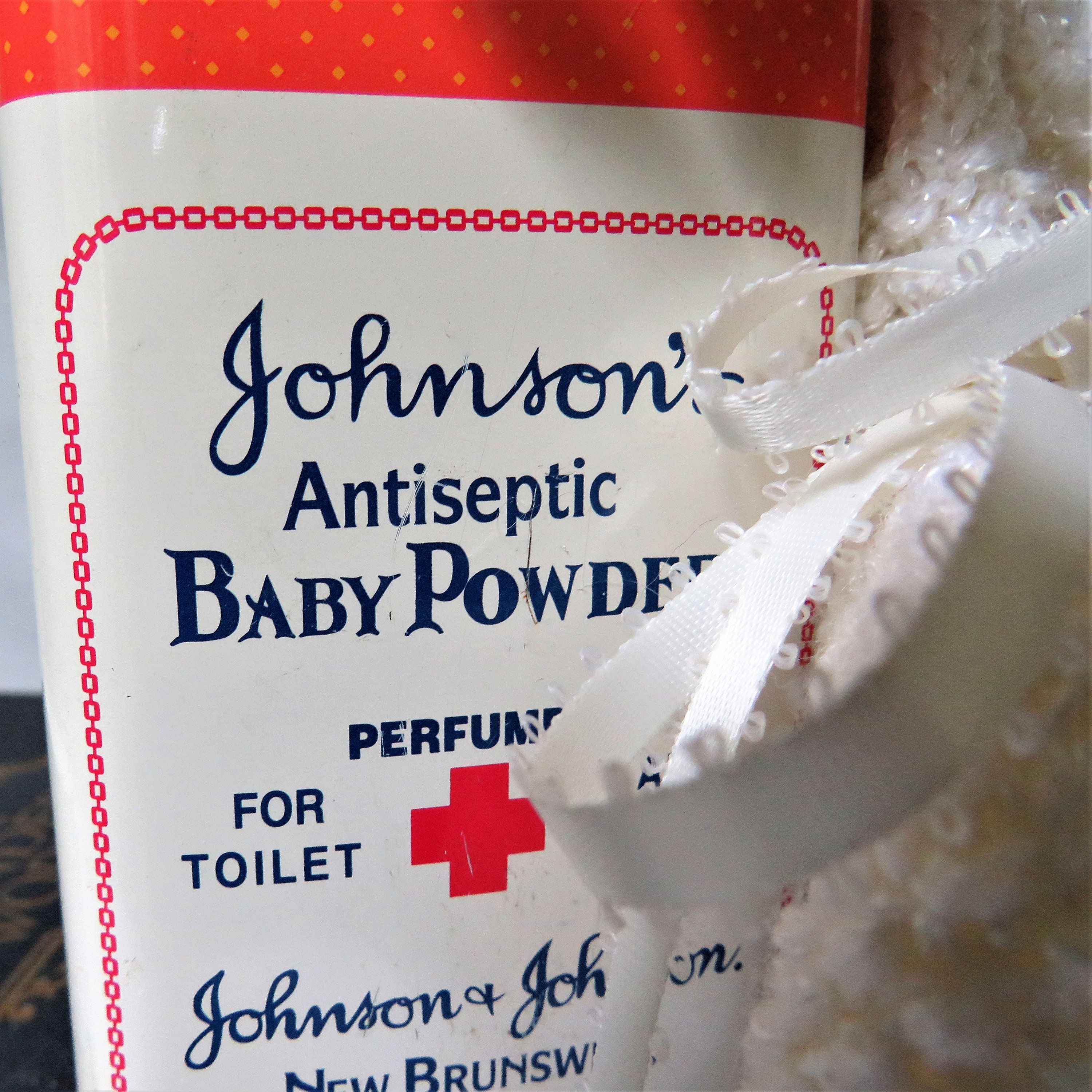 Vintage Johnson's Baby Powder Diorama / Decoration / Centerpiece - Etsy