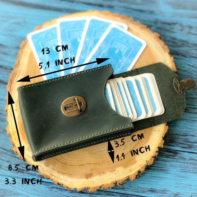 Tarot Deck Holder Tarot Card Case Tarot Box Leather Tarot - Etsy