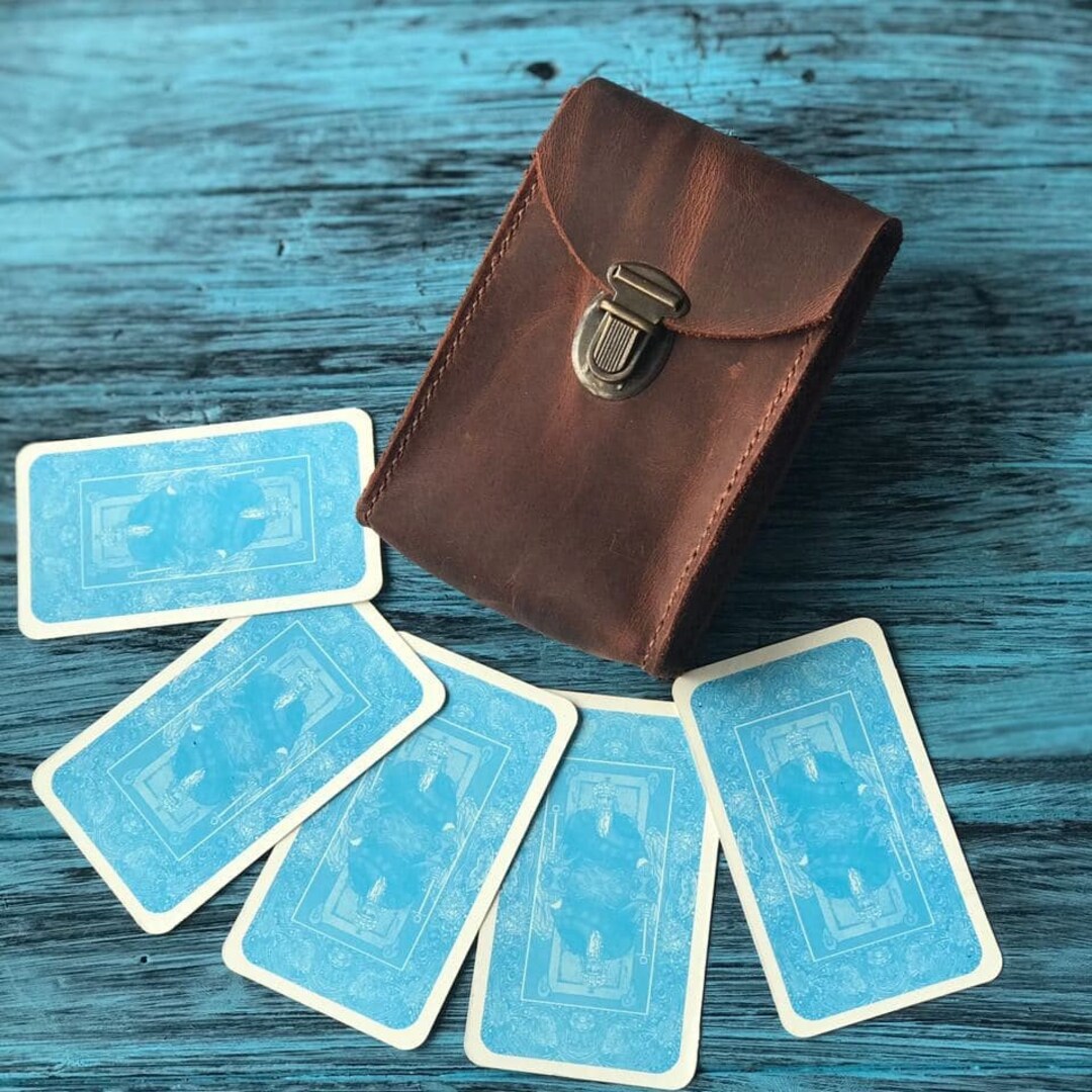 Tarot Leather Case, Tarot Deck Box, Tarot Pouch, Tarot Bag - Etsy