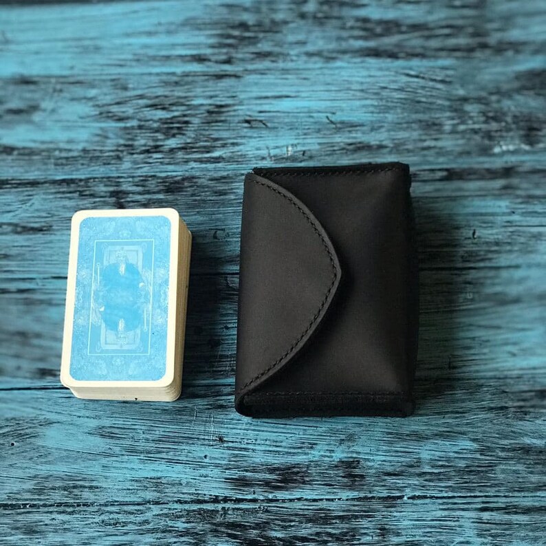 Tarot Leather Case Custom Tarot Deck Box Tarot Card Holder - Etsy