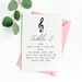 Music Table Numbers Template - Etsy