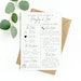 Fun Wedding Infographic Template Digital Download Instant - Etsy
