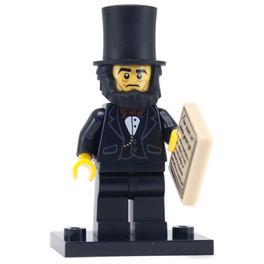 Lego Abraham Lincoln 71004 the LEGO Movie Collectible Minifigure - Etsy