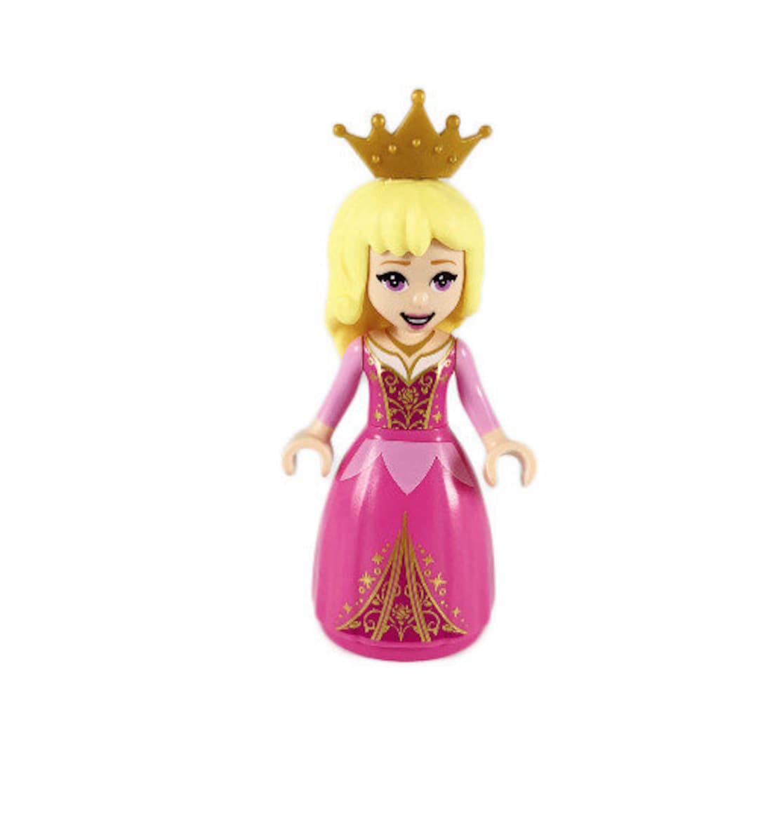 Lego Aurora 43173 Pearl Gold Crown Tiara Disney Princess Minifigure ...