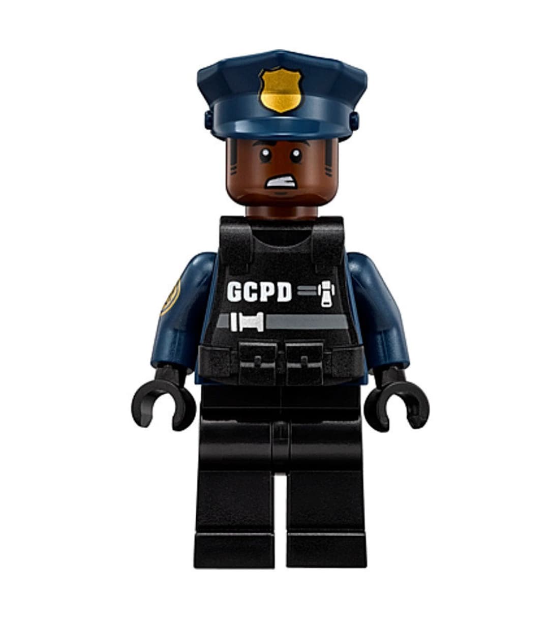 Lego GCPD Officer 70915 SWAT Gear Male Batman Movie Super - Etsy