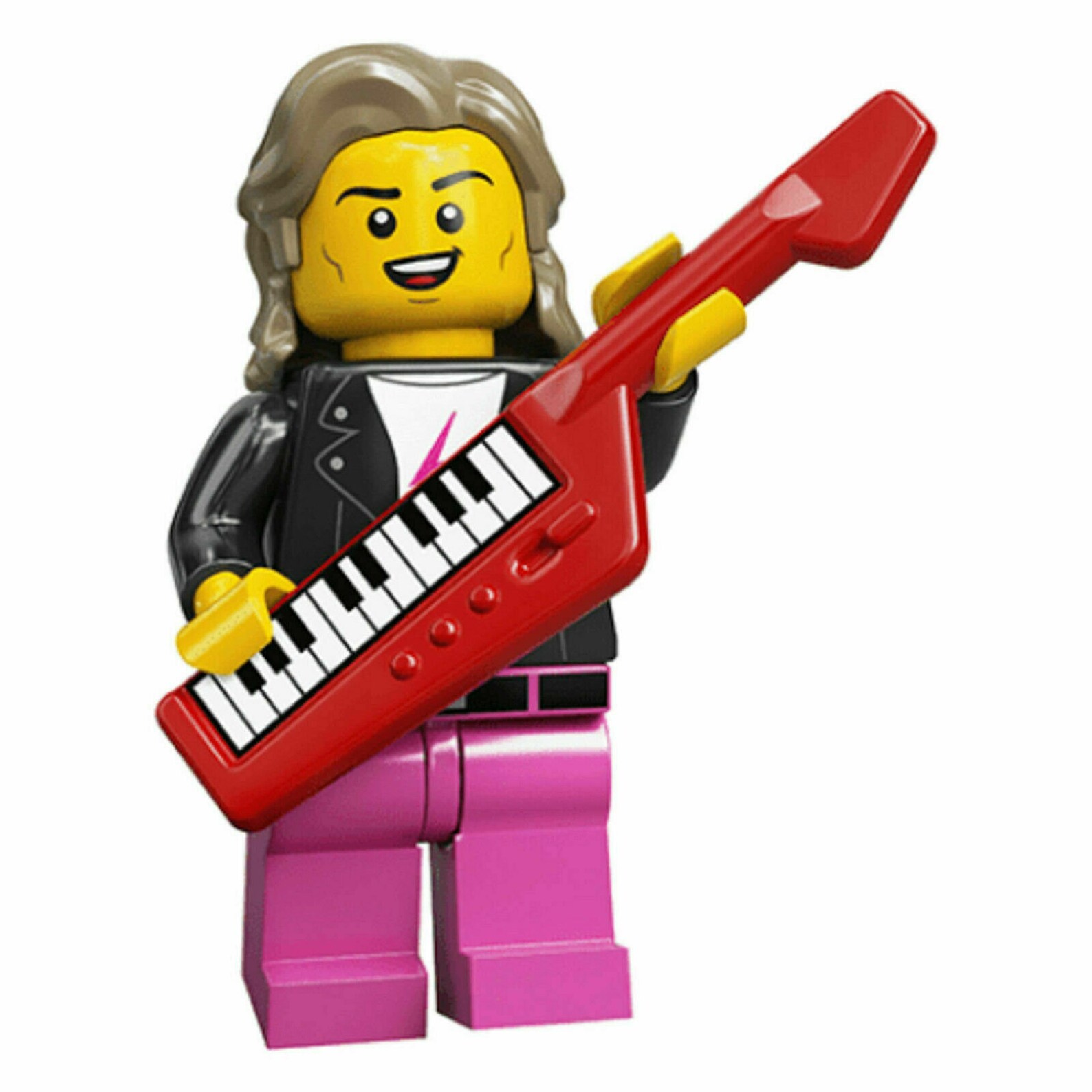 Lego Devo Keytar aka 80s Musician 71027 Series 20 Minifigure - Etsy ...