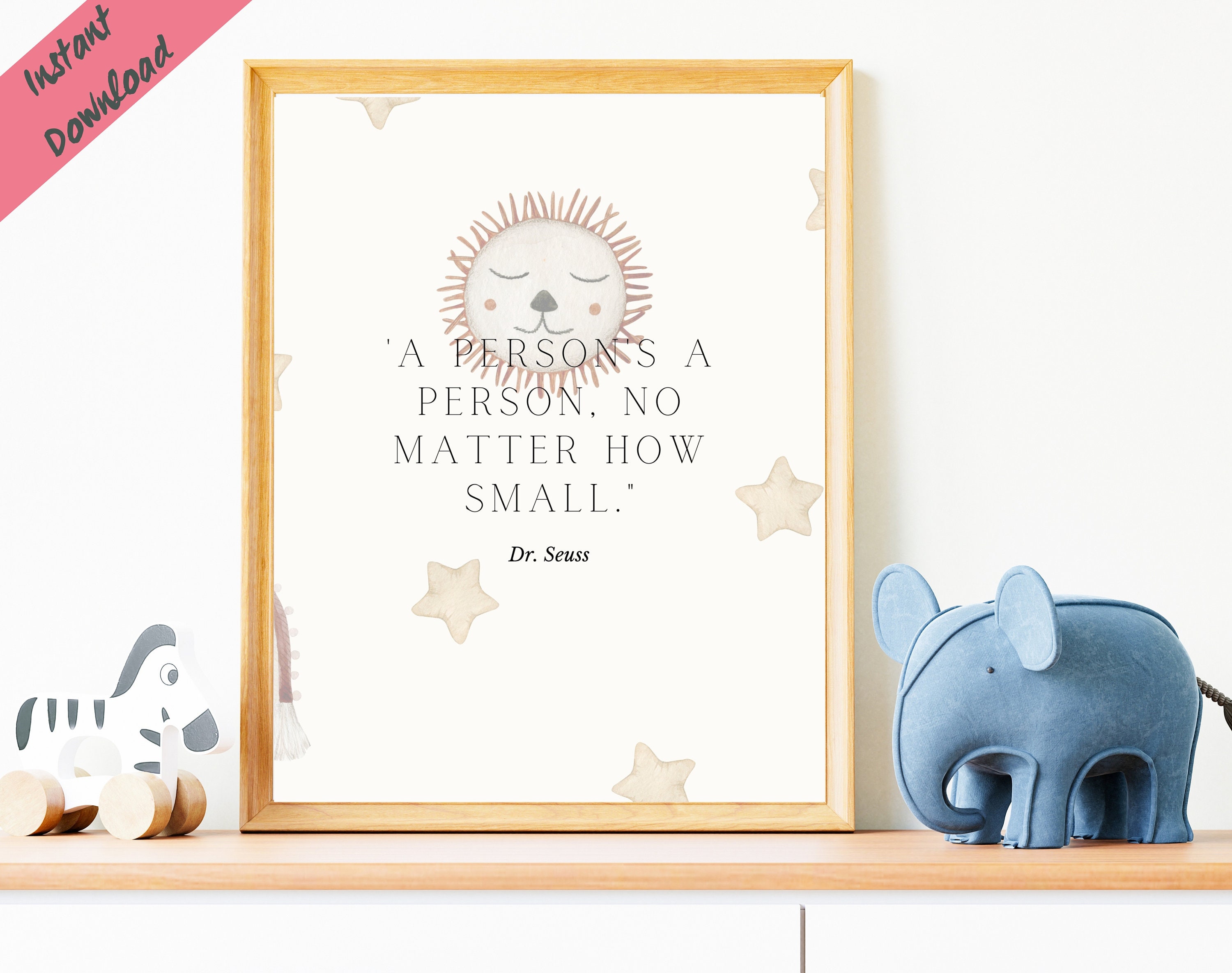 Dr Seuss Prints Dr Seuss Quote Printable Nursery Decor Downloadable ...