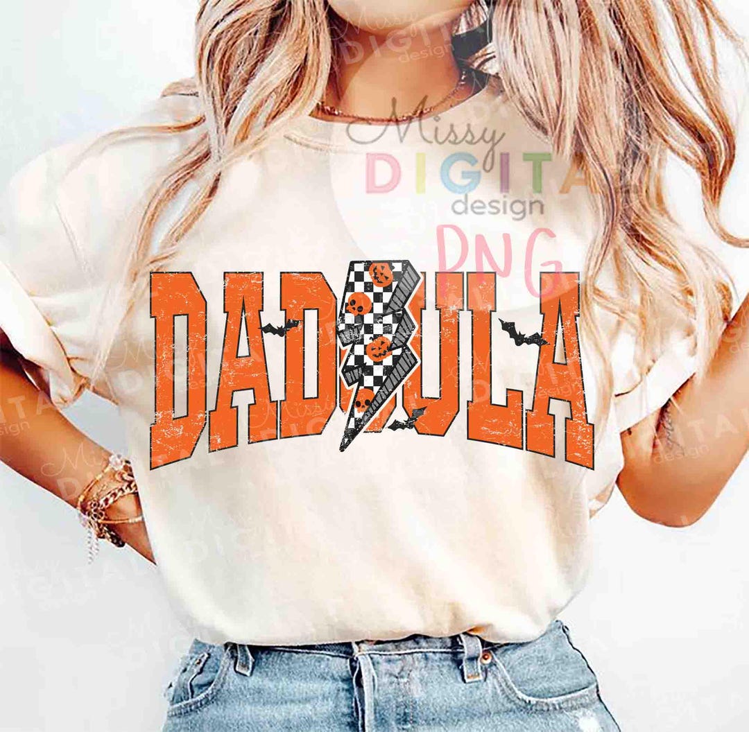 Halloween Dadcula Sublimation, Lightning Halloween Dadcula Png, Dadcula ...