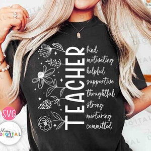 Teacher SVG Cut File, Teacher Appreciation Svg, Gifts for Teacher Svg ...