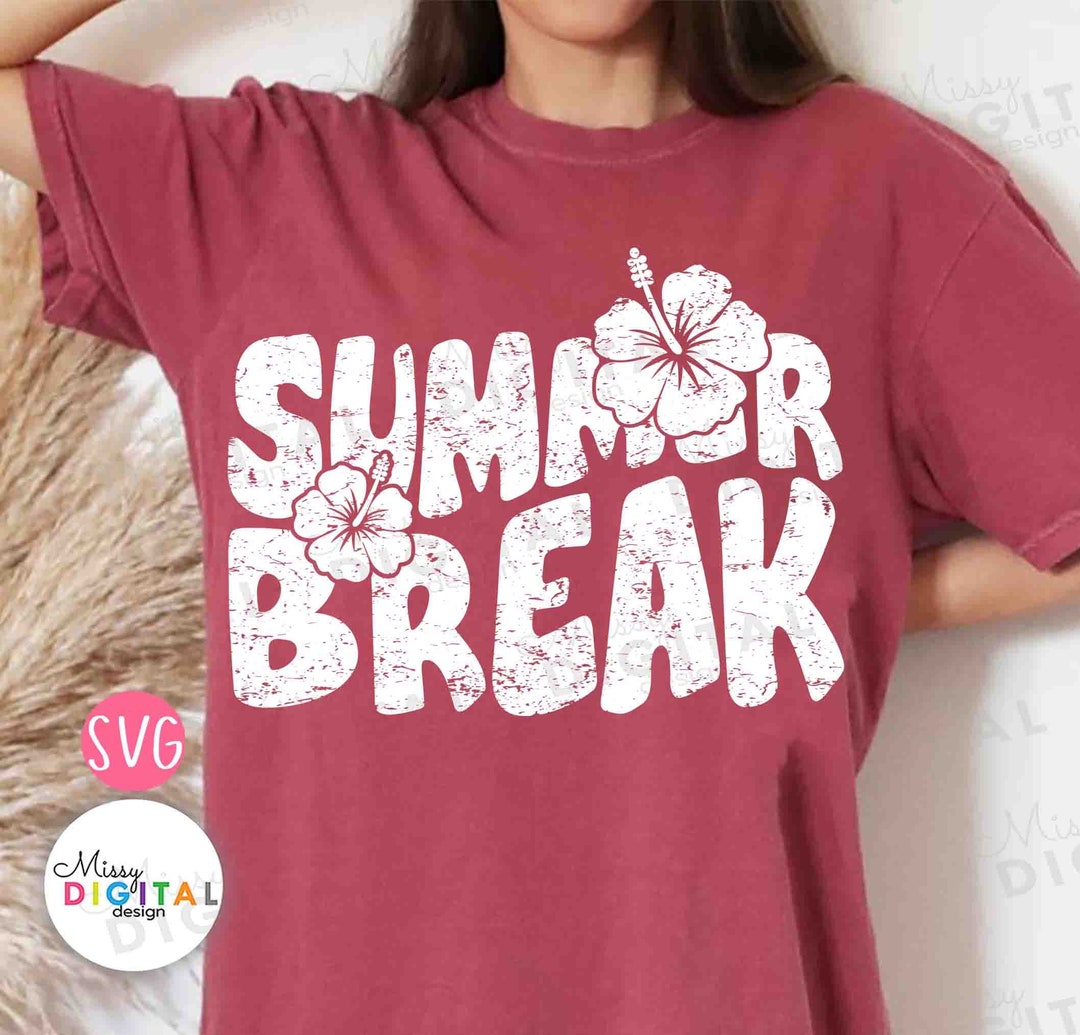 Summer Break SVG PNG, Summer Svg, Summer Vacation Svg, Teacher Svg ...