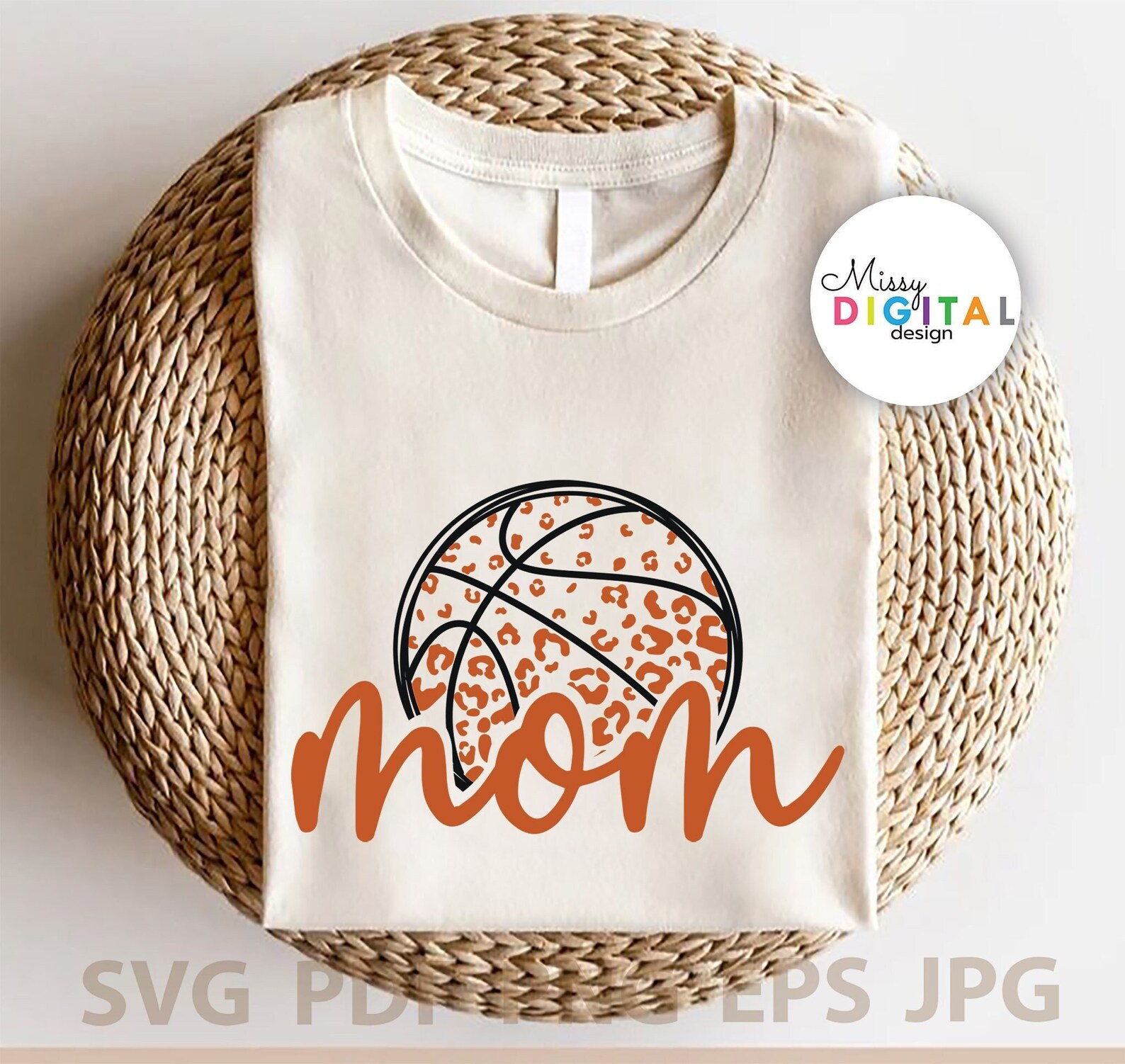 Basketball Mom Leopard Svg Basketball Svg Basketball Shirt - Etsy