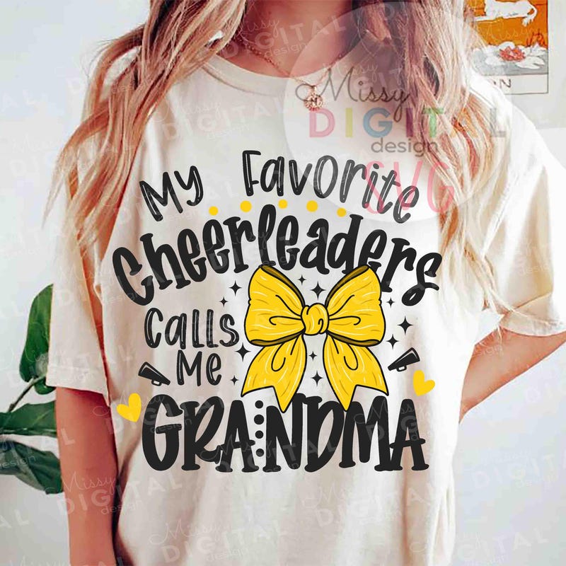 Cheer Grandma Shirt - Etsy