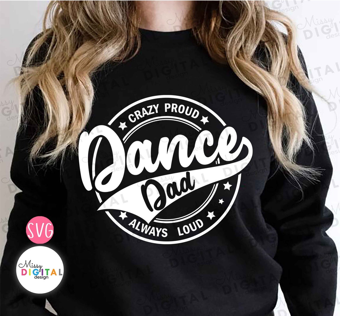 Dance Dad SVG Dance Dad PNG Cheer Svg Dance Lover Svg - Etsy