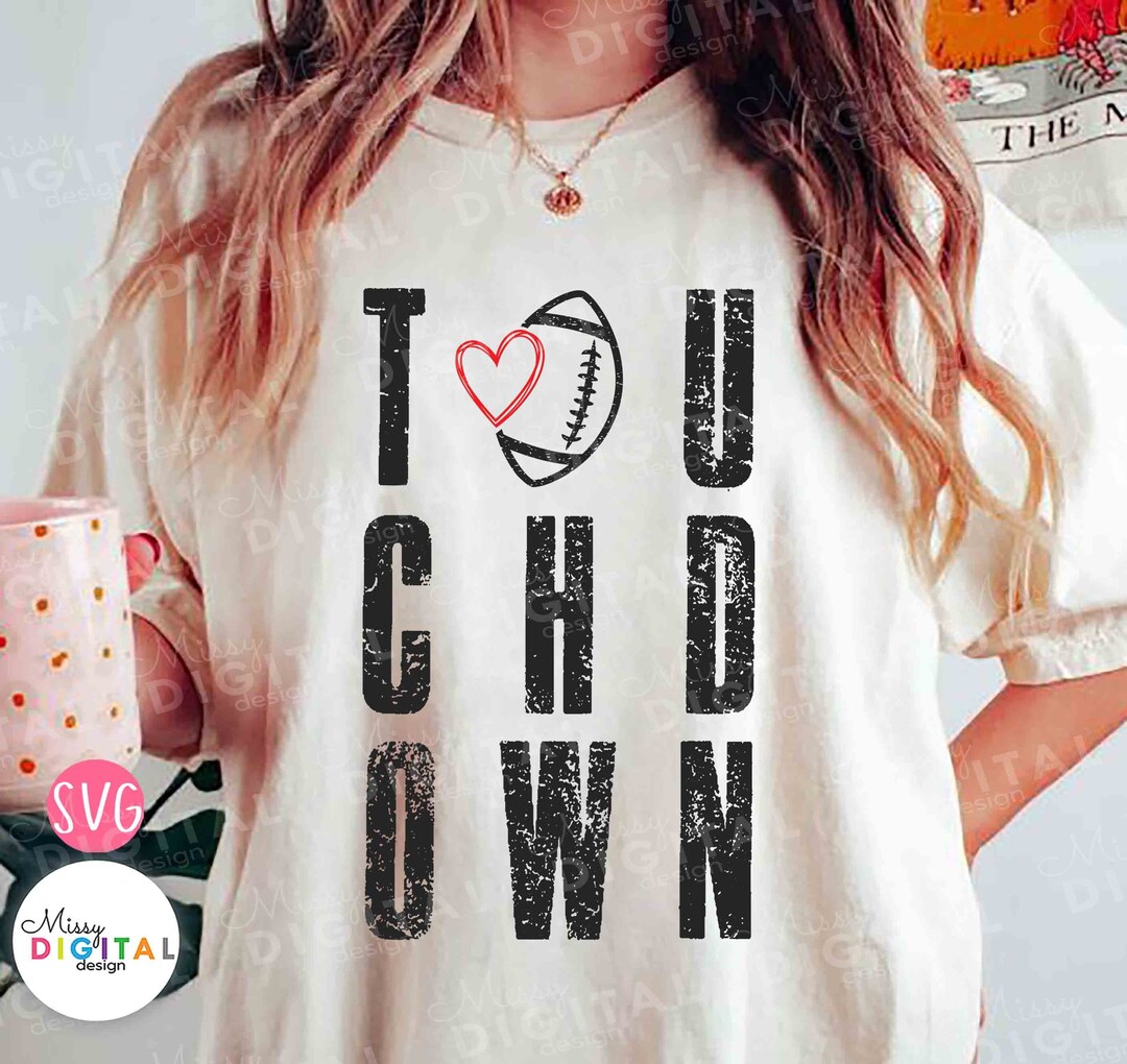 Football SVG, Touchdown SVG, Game Day Svg, Football Season Svg, Sports ...