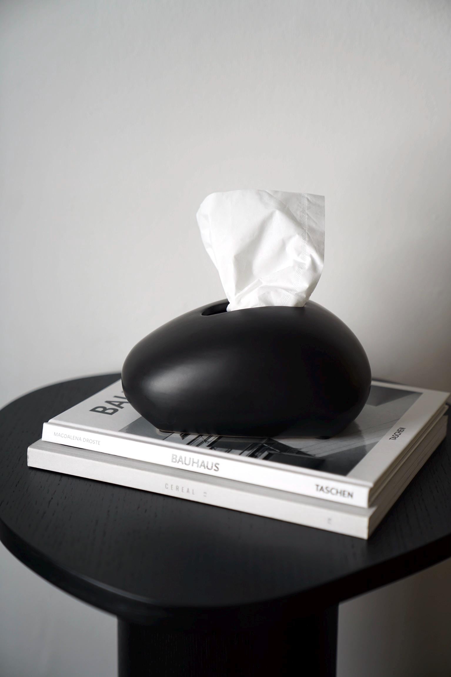 Amorphe Ceramic Tissue Holder – Modern Decorative Home Accessory for ...