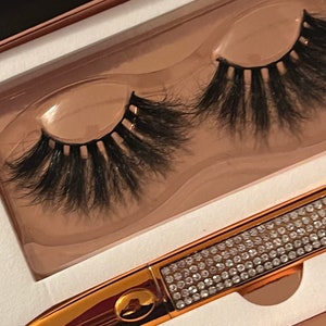 Luxury Faux Mink Lash Set Style ZMD985 - Etsy