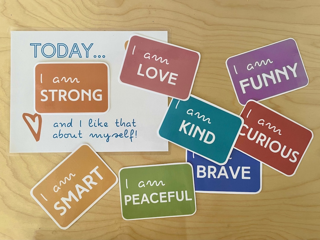 Children's Positive Affirmation Card Printables Printable Affirmation ...