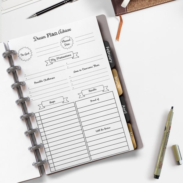 Discbound Planner - Etsy