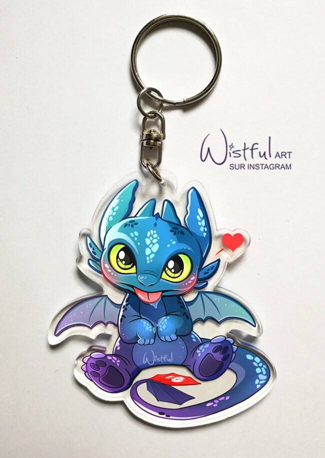 Toothless Charm | Etsy