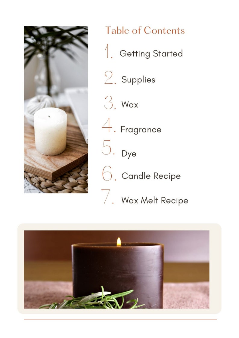 How to Make Candles, Wax Melts DIY Recipe and Instructions for Soy ...