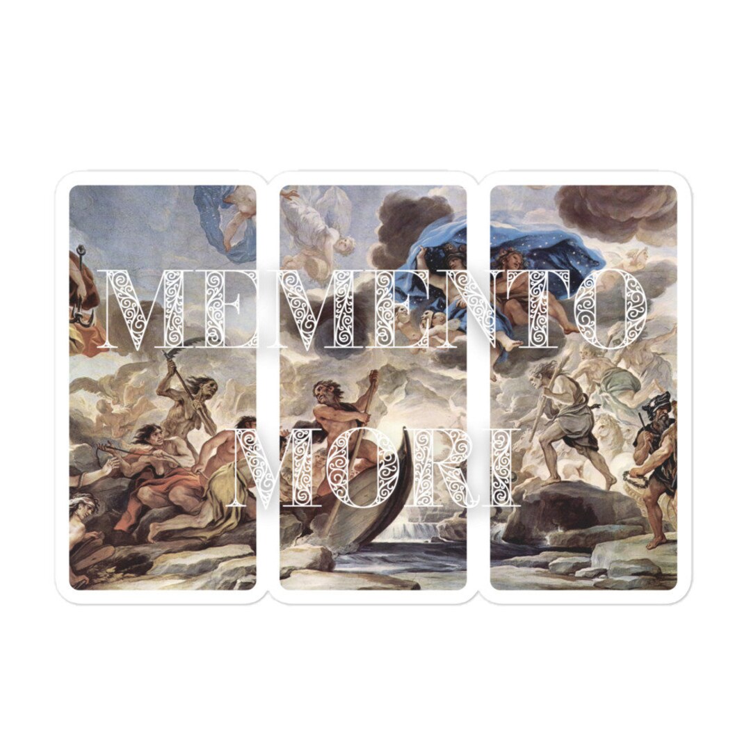 Memento Mori Stickers | Crescent City Sticker | Bookish Sticker - Etsy