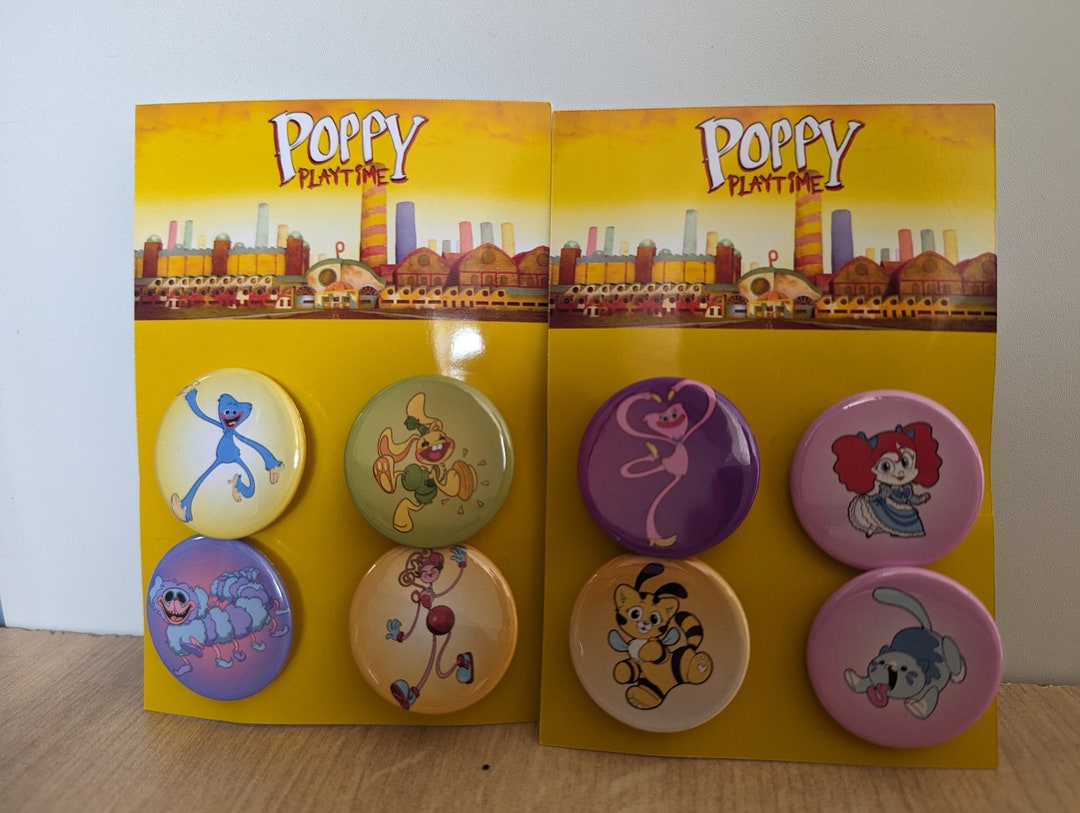 Poppy Playtime Badge Collection (32mm) - Etsy UK