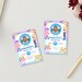 Lankybox Themed Digital Birthday Photo Invitation Template | Editable ...