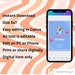 Lankybox Themed Digital Birthday Photo Invitation Template | Editable ...