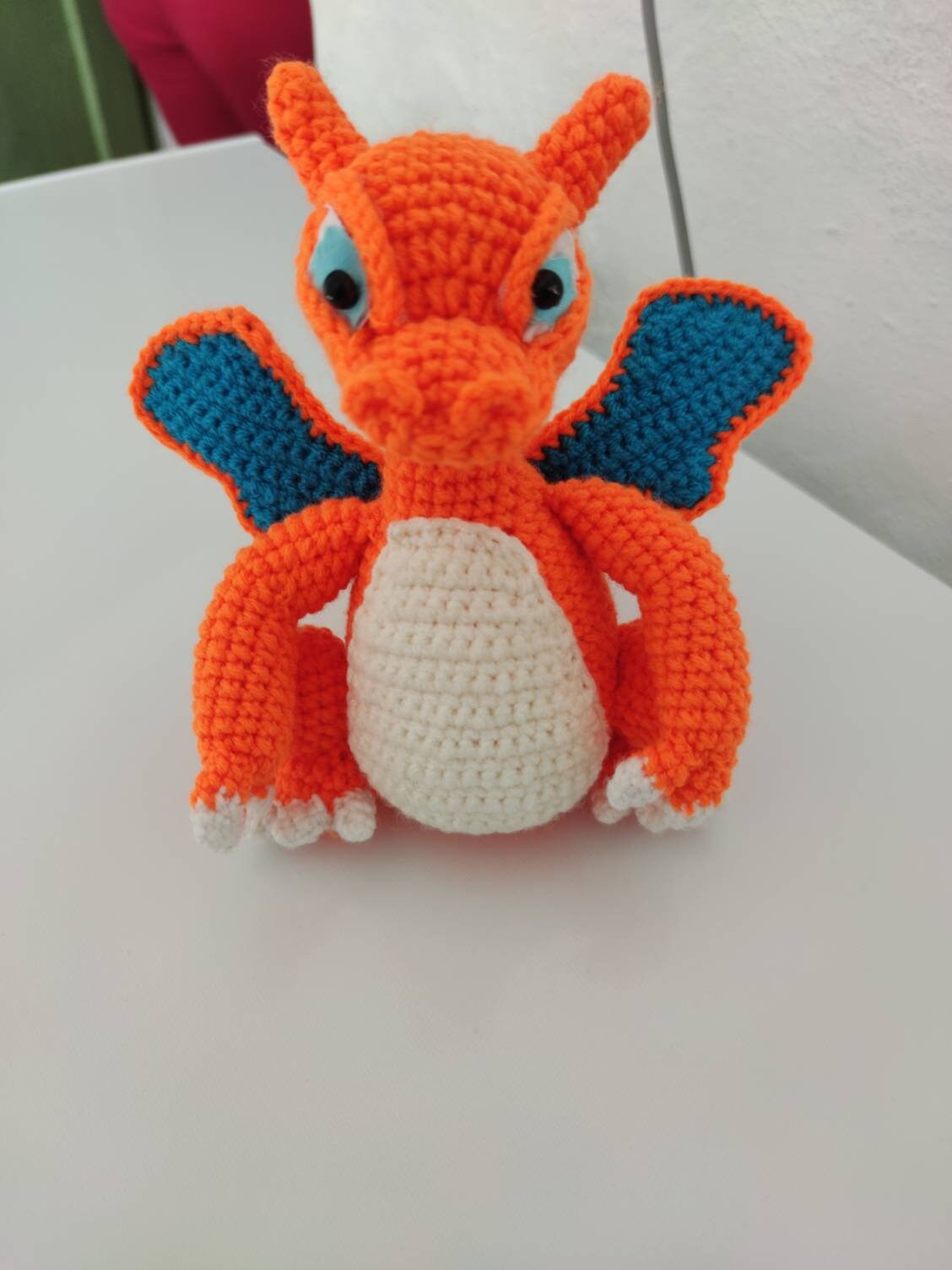 Pokemon Charizard Crochet Handmade Pokemon Crochet Charizard - Etsy