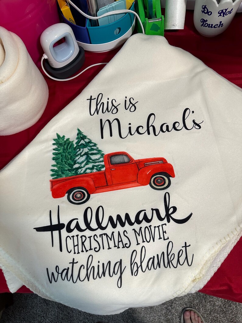 This is My Hallmark Christmas Movie Watching Blanket - Etsy