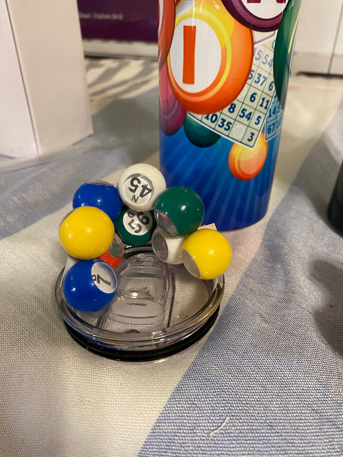 Bingo Tumbler With 3D Bingo Lid - Etsy