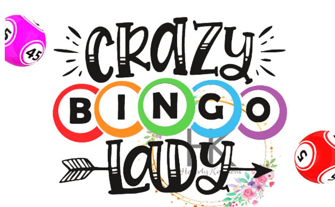 Crazy Bingo Lady PNG Bingo Card Bingo Guy BINGO PNG | Etsy Canada