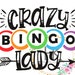 Crazy Bingo Lady PNG Bingo Card Bingo Guy BINGO PNG - Etsy Canada
