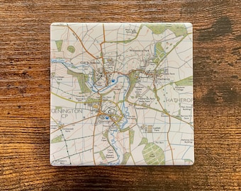 Framed Os Map | Etsy UK