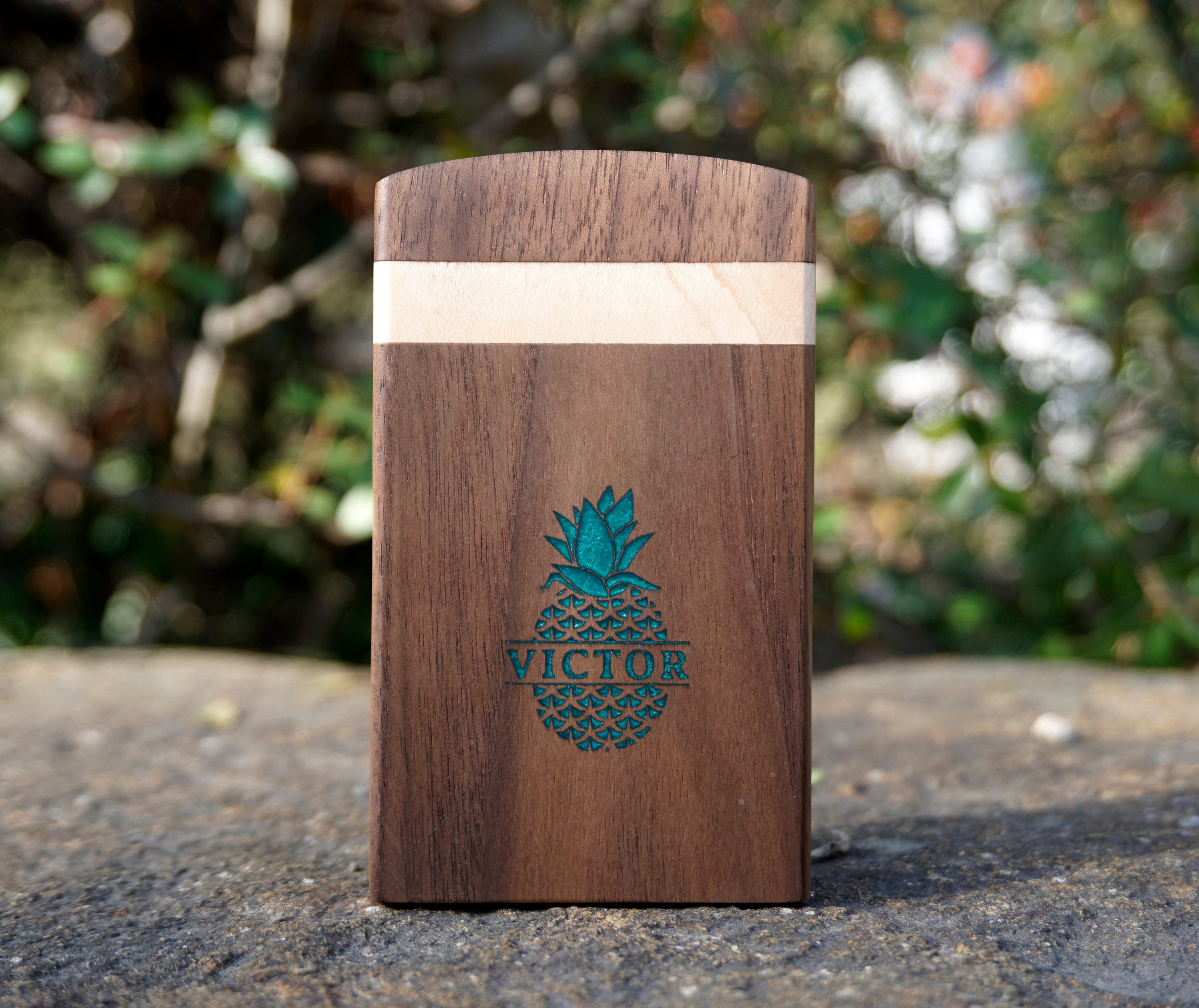 Personalized Wooden Cigarette Case Wood Cigarette Box 100mm - Etsy