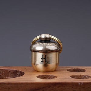 Personalized Chestnut CREMATION URN KEYCHAIN Ashes Jewelry, Waterproof ...
