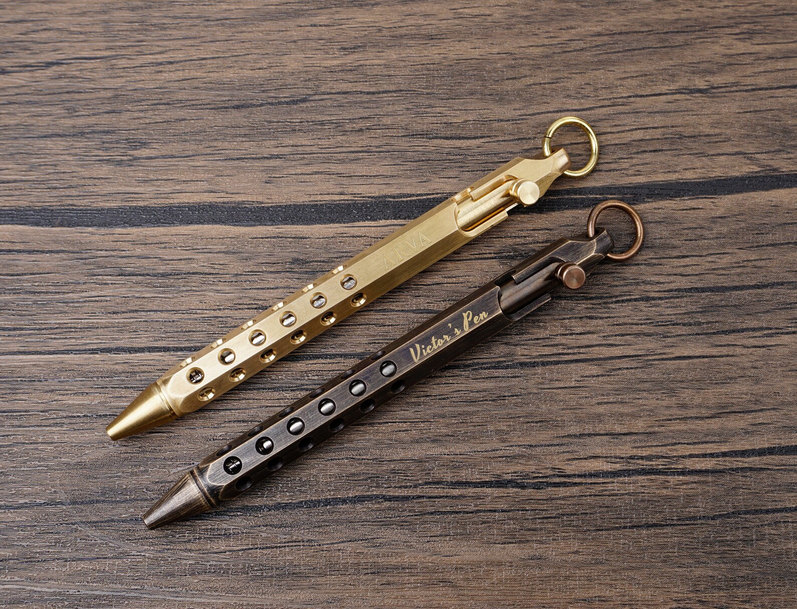 Personalized Men Bolt-action Pen With Engraved Custom EDC Pen - Etsy