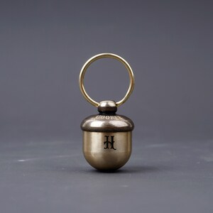 Personalized Chestnut CREMATION URN KEYCHAIN Ashes Jewelry, Waterproof ...