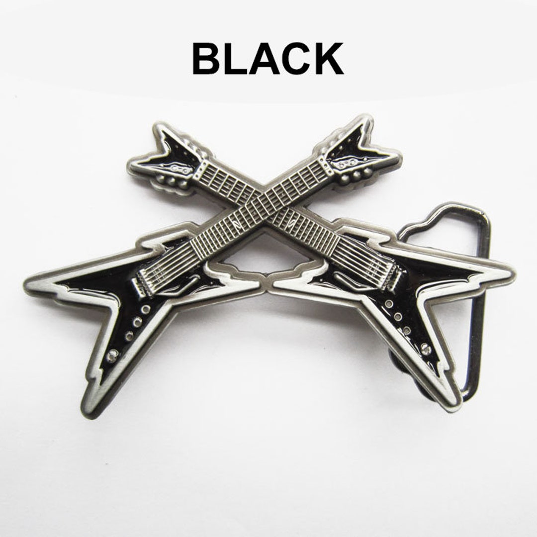 Special Shape Electric Guitar BELT BUCKLE, Music Gift, Guitar Gift. - Etsy