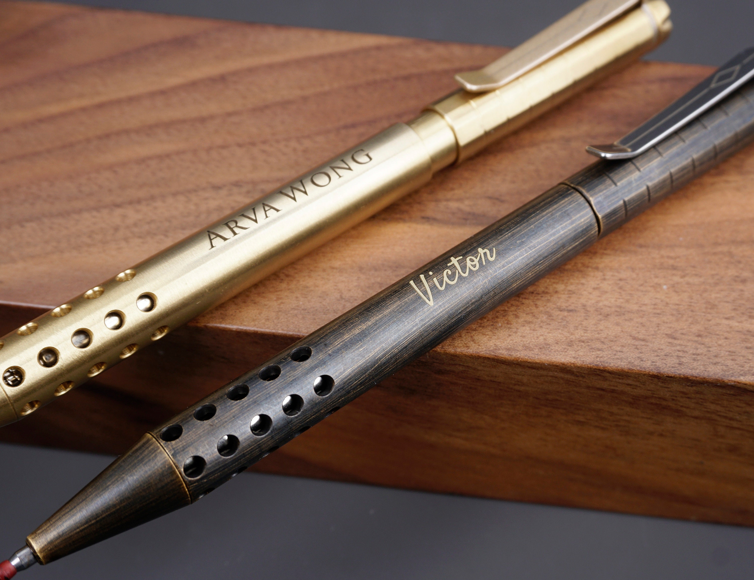Personalized EDC Men Ballpoint Tactical Pen Magnetic Retractable With ...
