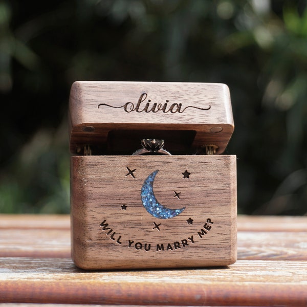 Proposal Ring Box - Etsy