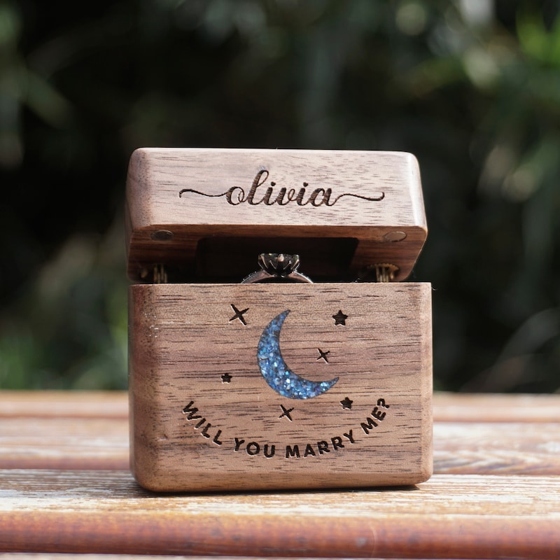 Proposal Ring Box - Etsy