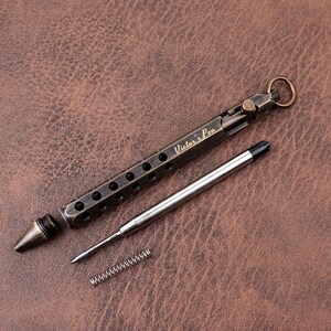 Personalized Men Bolt-action Pen With Engraved, Custom EDC Pen for Him ...