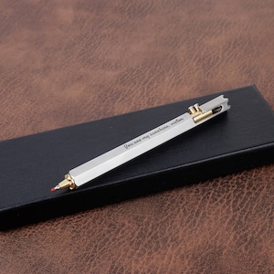 Personalized Men Bolt-action Pen With Engraved, Custom EDC Pen for Him ...