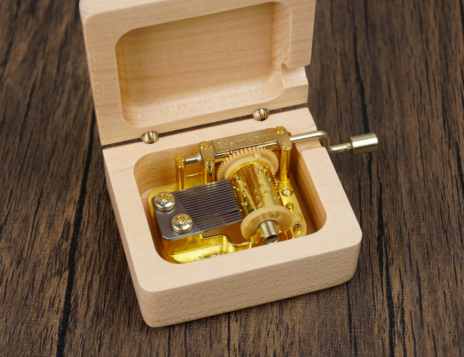 Personalized Music Box With Engraving and Inlay Grow in the - Etsy