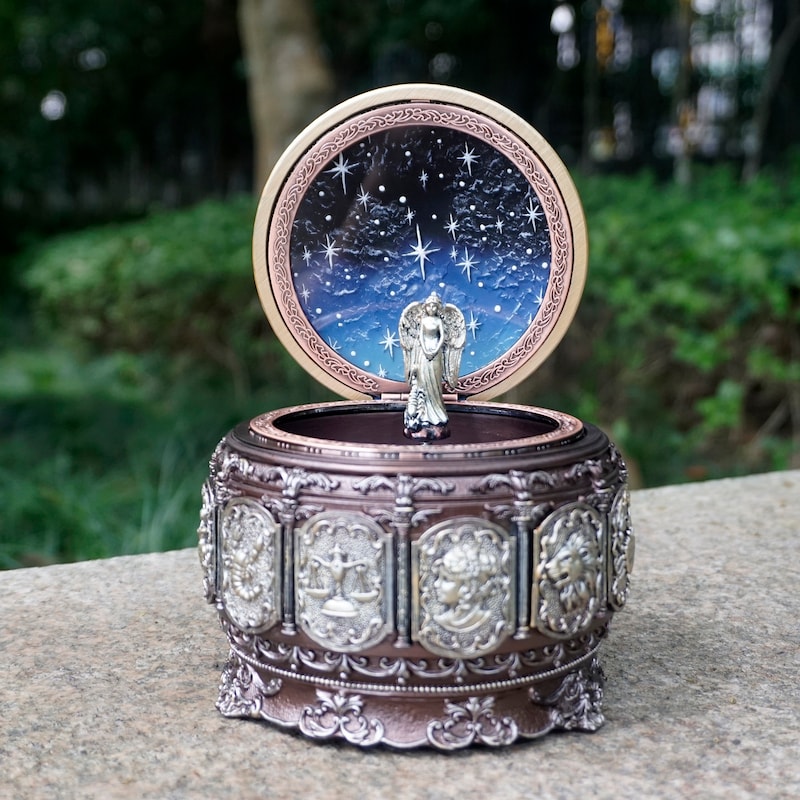 Rotating Music Box - Etsy