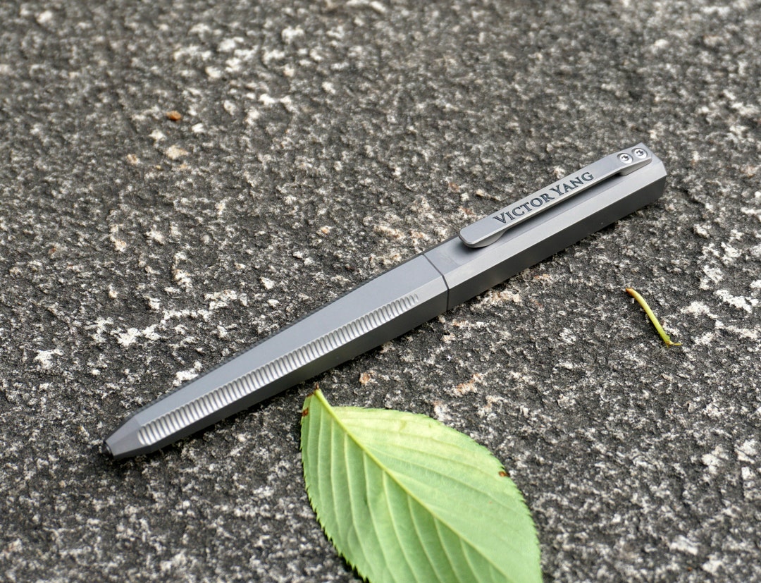 Personalized EDC Titanium Tactical Pen With Tungsten Steel Head - EDC ...